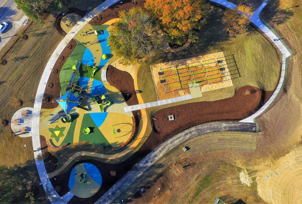 3 – Greenville Playground Overhead | Rhodeside Harwell